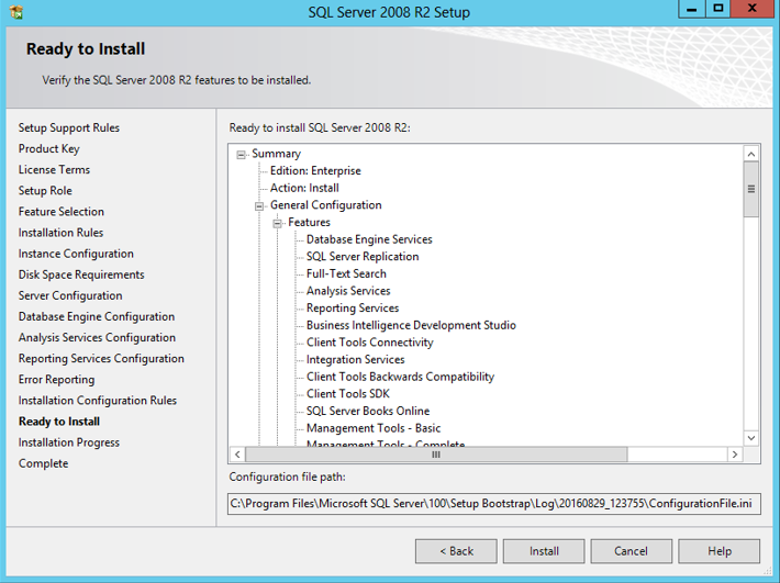 SQLServer 2008 R2 설치 및 구성