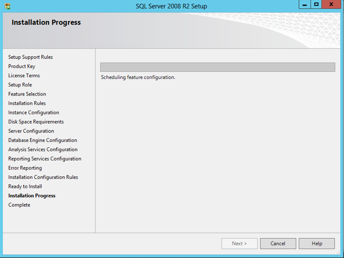 SQLServer 2008 R2 설치 및 구성